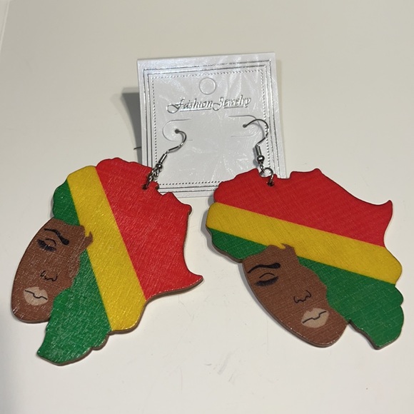 Fashion Jewelry | Jewelry | New Three Pairs African Wooden Earrings ...